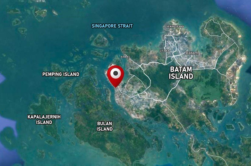 For Lease Industrial Land in Tanjung Uncang, Batam Island | KF Map ...