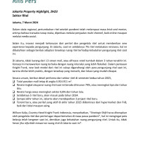 Rilis Pers - Jakarta Property Highlight 2H23 Sektor Ritel | KF Map ...