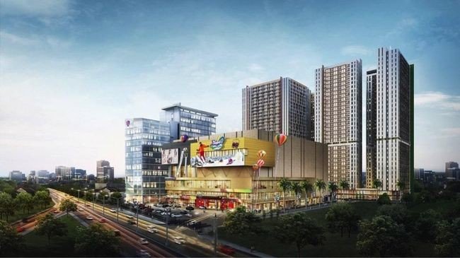 Trans Property Topping Off Emerald Tower in the Transpark Juanda Bekasi ...