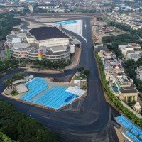 The Construction of the Jakarta E-Prix Circuit Reaches 100% | KF Map ...